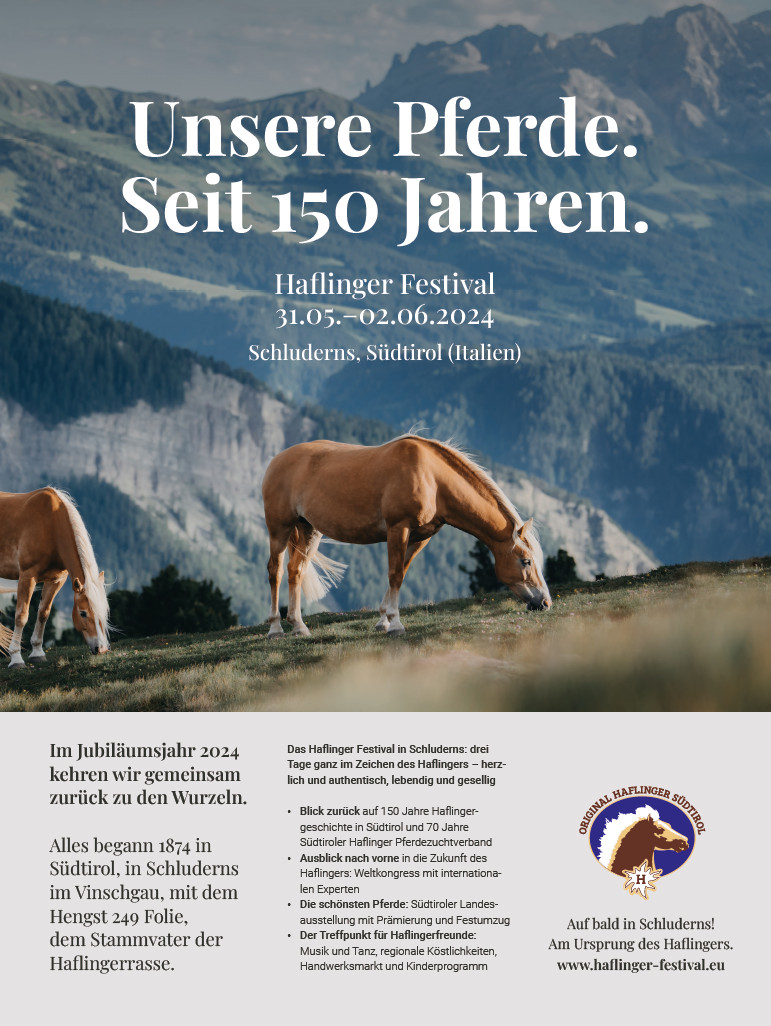 Südtiroler Haflinger Pferdezuchtverband - Offizielle Website